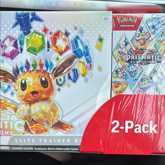 Pokemon | Toys | Pokemon Prismatic Evolutions Elite Trainer Box 2 Pack ...